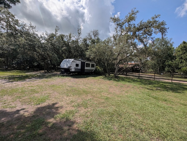 Rustic Pines Ranch Cozy Camper -