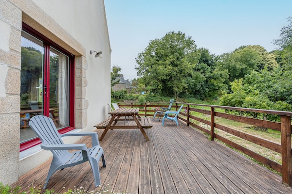Maison "Ti Nevez" Avec Terrasse Privée, Jardin Privé Et Wi-fi - Baden, France