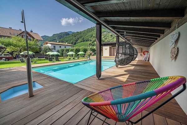 Appartement 'Rosalie 7' Avec Vue Sur Les Montagnes, Piscine Partagée Et Wi-fi - Merano