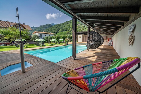 Apartment 'Rosalie 10' With Mountain View, Shared Pool And Wi-fi - Lana
