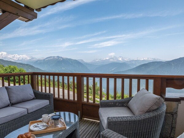 Apartment For 6 With Balcony And Parking, Bisanne 1500 - Beaufort