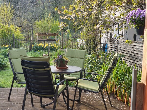 Ferienwohnung 'Rabus' Mit Bergblick, Privater Terrasse Und Wi-fi - Hechingen