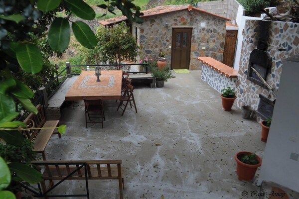 Homerez - Cosy Chalet With Terrace In Hermigua - Ideal For Couples - La Gomera