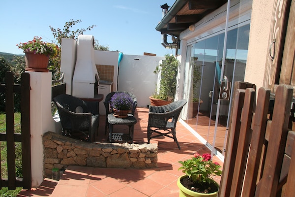 Bouganville Apartment Sea View Garden 2 Steps From The Beach And Center - Santa Teresa Gallura
