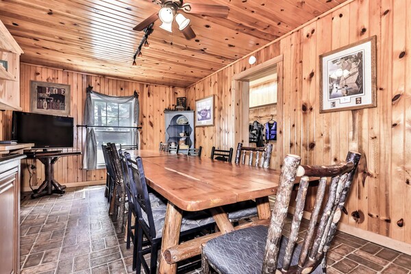 New! 6 Bedroom Northwoods Lodge On Big Saint Germain Lake! - St. Germain, WI