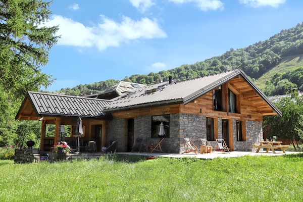 Homerez - Chalet Magnifique à Valloire Avec Vue Sur Montagne. - Montricher-Albanne