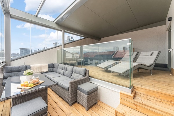 Come In! "Penthouse" Centrum 3bd With Own Yacuzzi! - Tampere