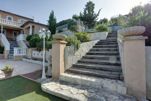 Homerez - Elegant Villa In Fréjus, Private Pool - Roquebrune-sur-Argens