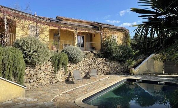 Homerez - Villa à Anduze Avec Piscine - La Bambouseraie en Cévennes