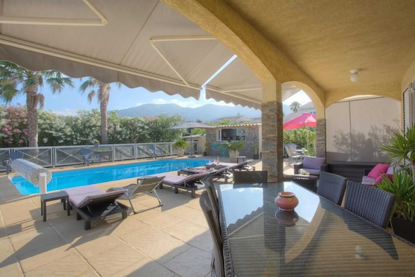 Homerez - Family Villa With Pool In Furiani - Bastia