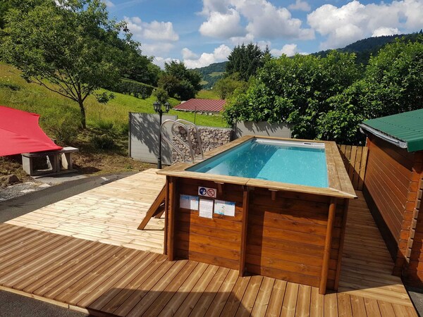 Homerez - Gemütliches Chalet In Cornimont Mit Privatem Pool - Vogesen