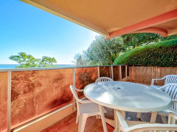 Gemütliches Studio Mit Wlan, Meerblick, 4 Personen - Menton