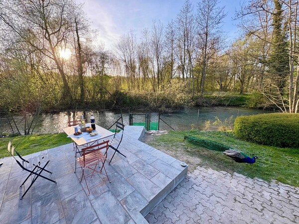 Homerez - Chalet Convivial Avec Vue Sur La Rivière - 62 M² - ibis Albert Pays de Somme