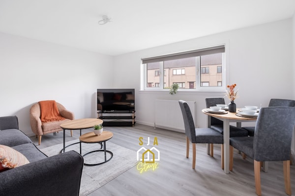Forrest Road Stay - Sja Stays - Modern 2 Bed - Peterhead