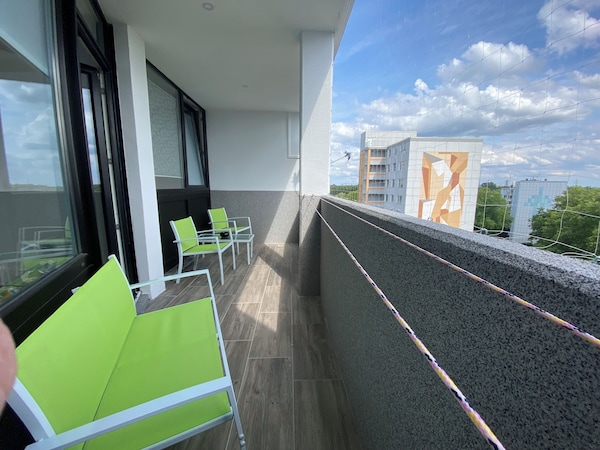 1a Apartment 85m2 -Up To 6 Persons With Balcony And Elevator Fast Wlan - Krefeld
