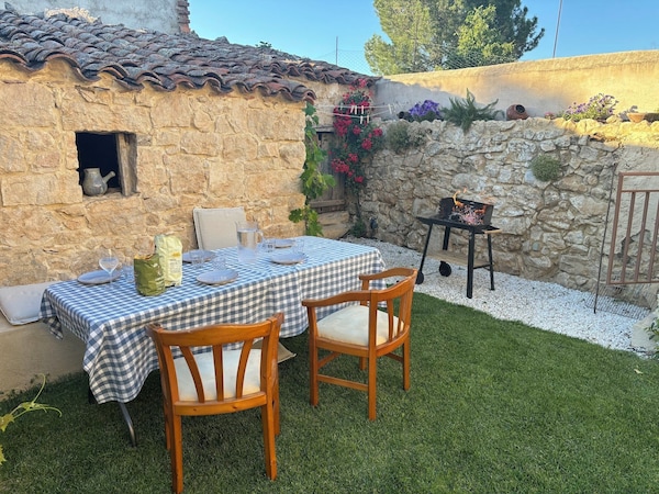 La Casita De Patones. Sustainable Rural House With Garden And Bbq - Torrelaguna