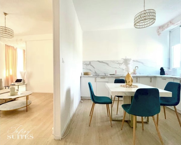 Fully Equipped Luxury Apartment With Jacuzzi And Sauna 4 Minutes From The Beach - Calais