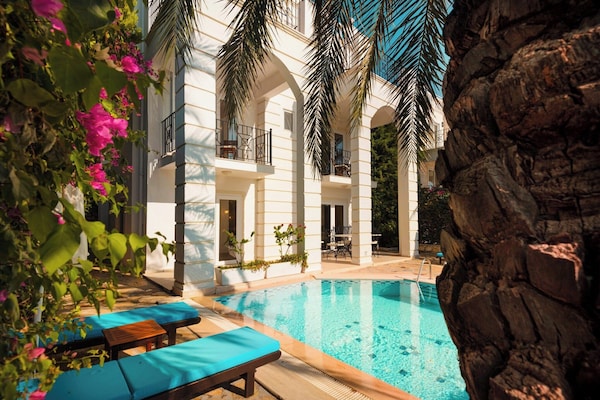 Antalya Kaş Kalkan Villa:private Pool, Sea Close  250m, Terrace View, Ac, Wi-fi - Kalkan