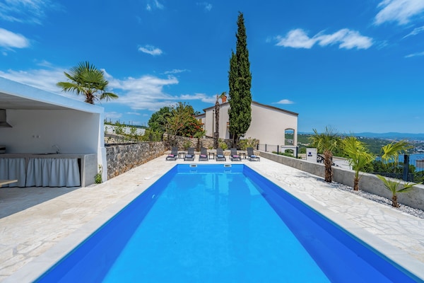 Villa Vistas - Penthouse With Stunning Views Of Kvarner Bay And Islands - Fiume (Croazia)