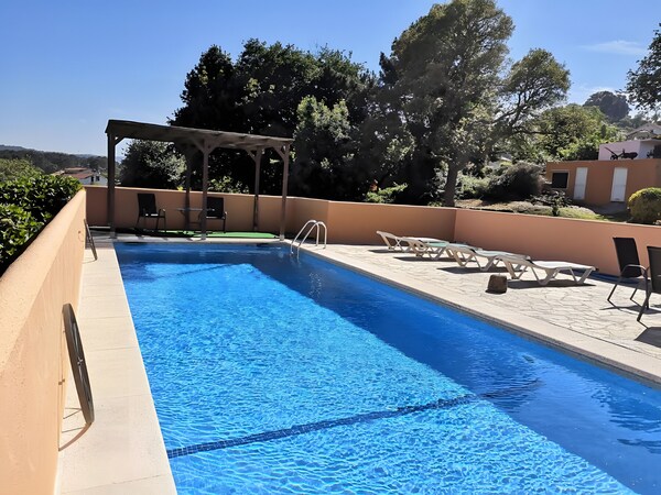 Maison De Vacances 'Mino Lodge' Avec Vue Sur Les Montagnes, Piscine Partagée Et Wi-fi - Galicia