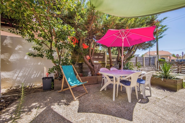 Ferienhaus 'Charmante Maison' Mit Privater Terrasse Und Privatem Garten - Lacanau