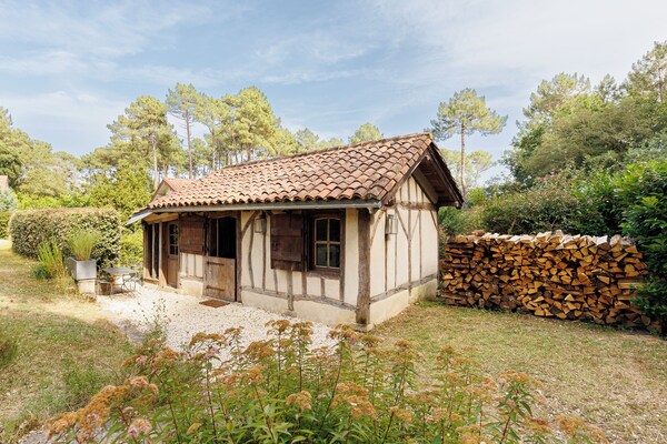 Kleines Haus 'Le Cabanon D'yreye' Mit Gemeinschaftlichem Pool Und Garten - Seignosse