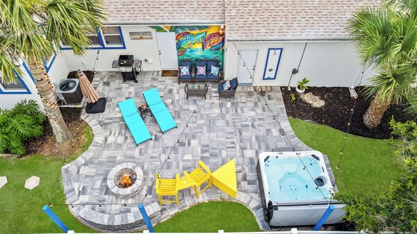 Sunfunsmores! Game Roomhot Tuboutdoor Games3 Min Walk To Beach - St. Augustine, FL