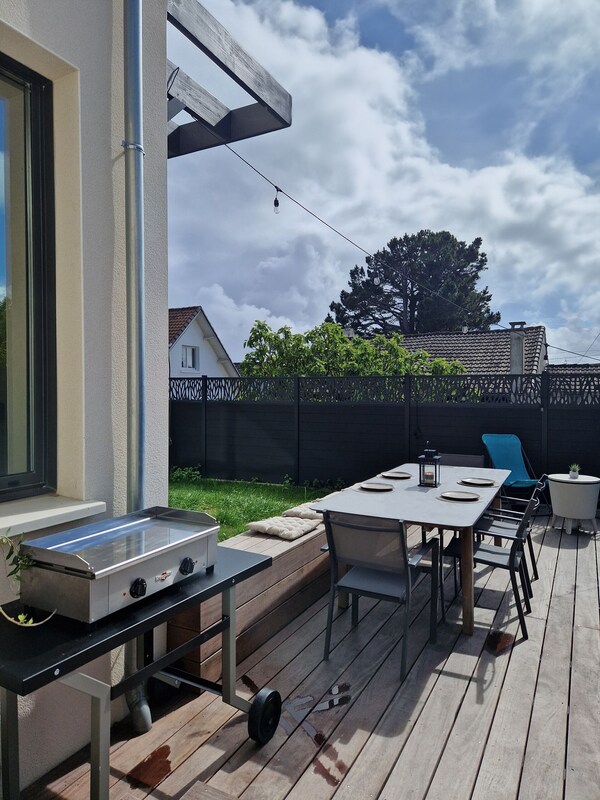Maison De Vacances 'Moderne à 1km De La Plage' Avec Terrasse Privée, Jardin Privé Et Wi-fi - Pornichet