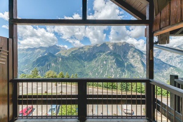 Appartement 'Granges 35' Avec Vue Sur Montagne Et Balcon - Villard-Reculas