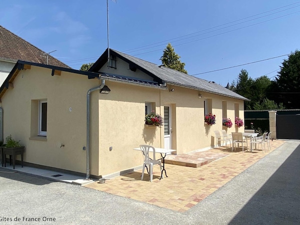 House With Terrace And Garden In Gacé - Normandy