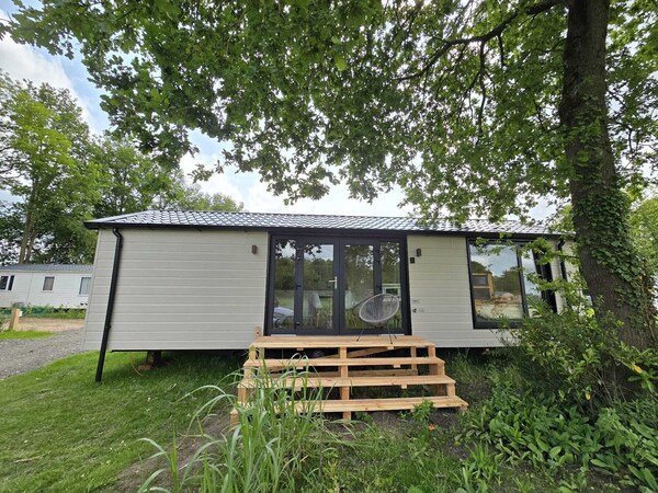 Tiny House Drents-friese Wold With Terrace And Parking Lot - Drenthe