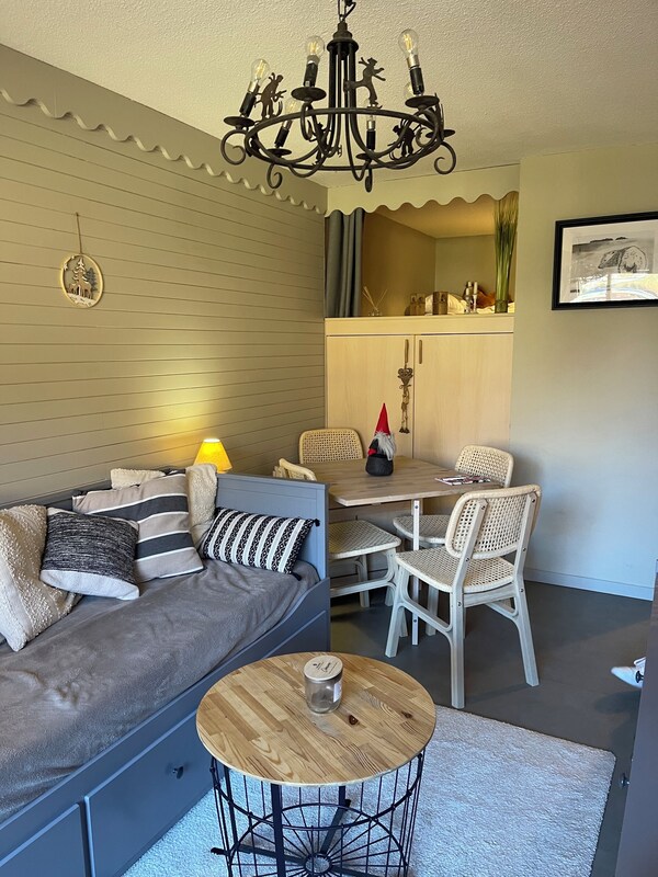 3-room Apartment With Heated Pool At La Foux D'allos (Les Balcons Du Soleil) - La Foux d'Allos