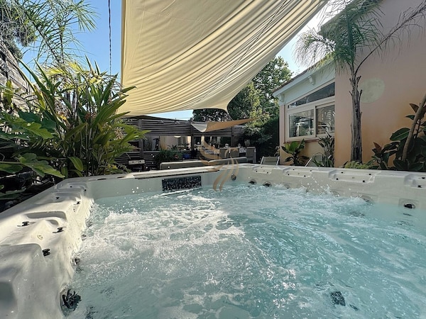 House La Palmeraie 4p-garden-wifi-park-jacuzzi - Biot