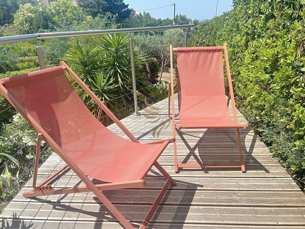 Appt 5p Wifi Aperçu Mer-clim-park-piscine-terrasse - Saint-Raphaël