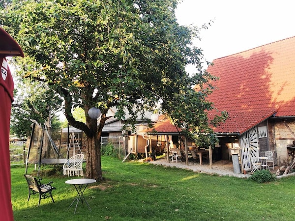 Cozy 28m² Yurt With Stargazing View, Barbecue Area, And Separate Bathroom - Foresta Nera