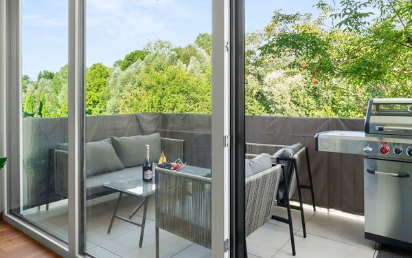 Lit Living: Luxus | Box Spring | Parking | Balkon - Karlsruhe