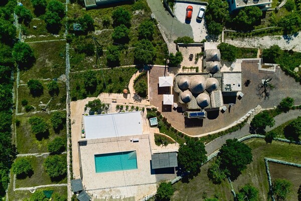 Charming Trulli With Panoramic Pool And Jacuzzi In Itria Valley - Fasano