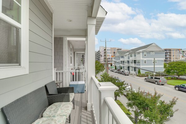 Walk To Ocean: Group Getaway In Virginia Beach! - 버지니아비치