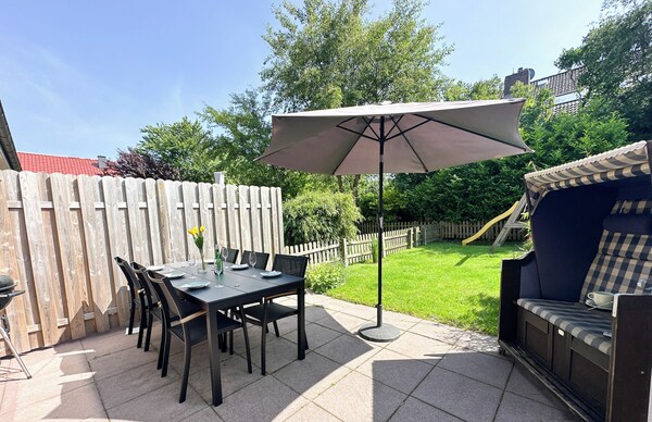 Komfortables Ferienhaus Bremer Str. 6 In Cuxhaven-sahlenburg Mit Garten - Cuxhaven