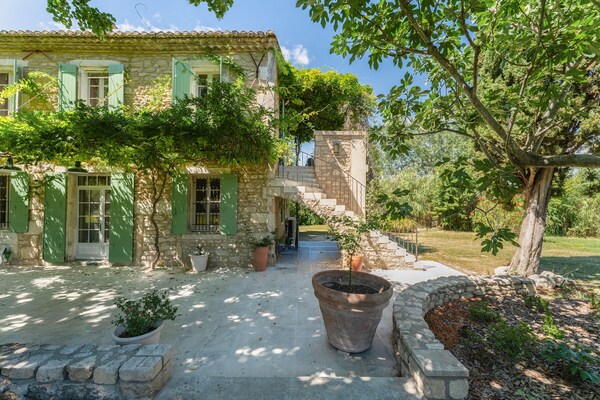 Villa 'Lombarde' Mit Bergblick, Wi-fi Und Klimaanlage - Maussane-les-Alpilles