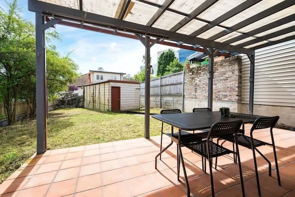 Charming 3br Cottage With Spacious Yard In North Sydney - Camperdown
