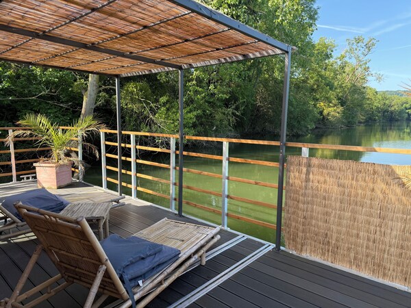 Gîte Seine Et Nature : Le Capitaine - La Roche-Guyon