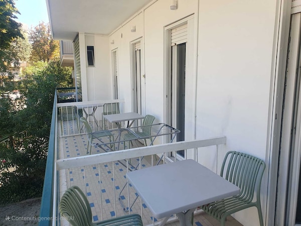 Grecale Apartment - Playa Degli Angeli 200 Mt From The Sea - Gabicce Mare