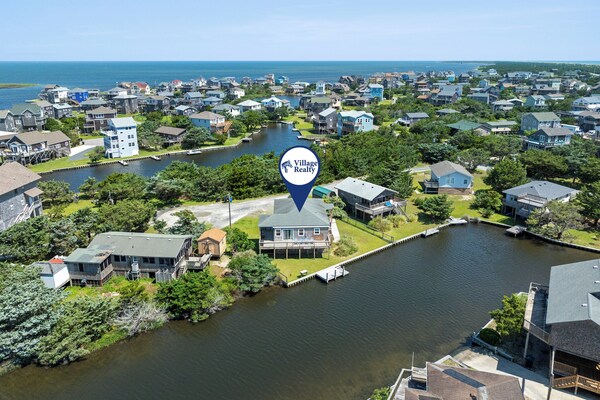 Surf'n Sound: Canalfront | Gas Grill - Avon, NC