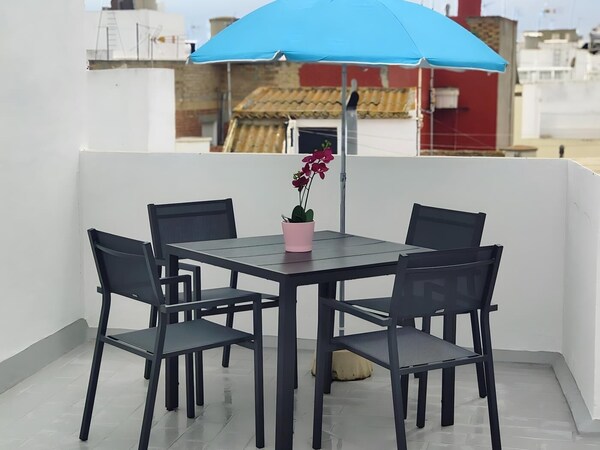 Apartamento Moderno Con Terraza - Vejer de la Frontera