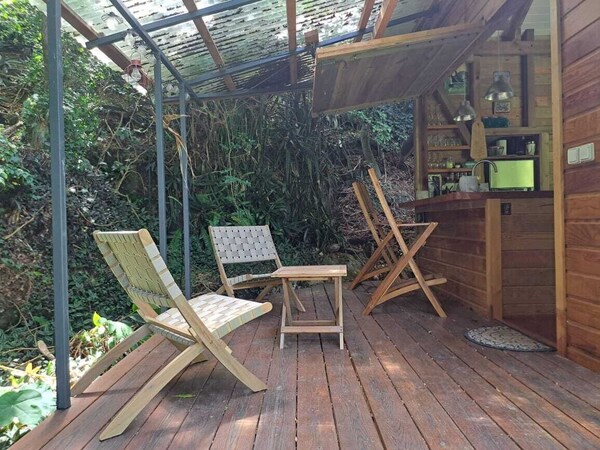 Joli Bungalow Moderne, Bien éQuipé, Au Calme Et Dans La Nature, Avec Piscine - Guadeloupe