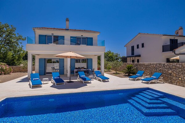 Ferienhaus Dan Mit Privatem Pool - Vrbnik