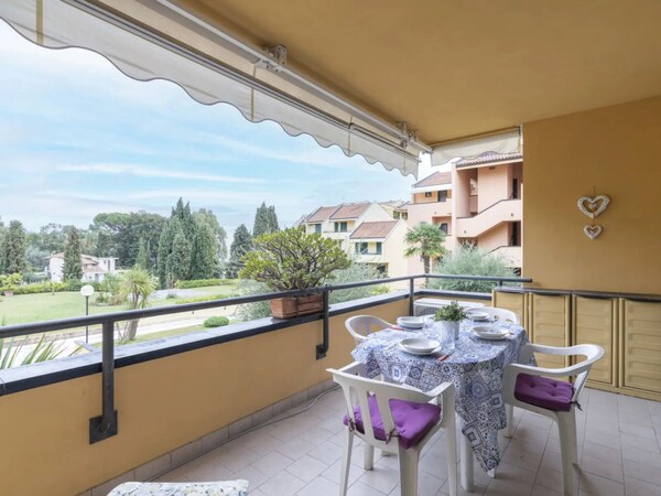 Apartment With Wifi, A/c, Pool In Residance | Ap34 - Ospedaletti