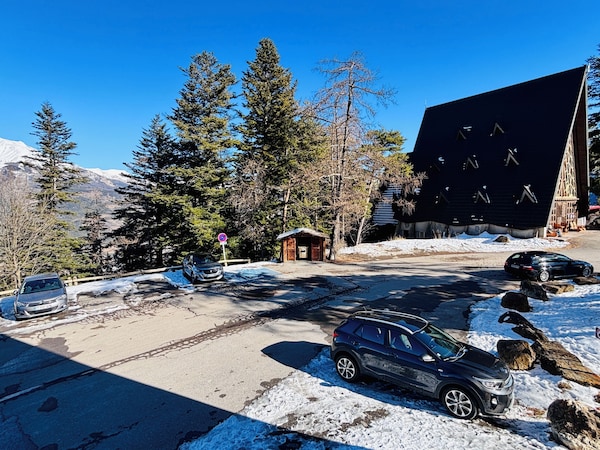 Studio 32 M2 à Pra Loup 1600 : Confort Et Vue Imprenable Sur La Montagne - Pra-Loup