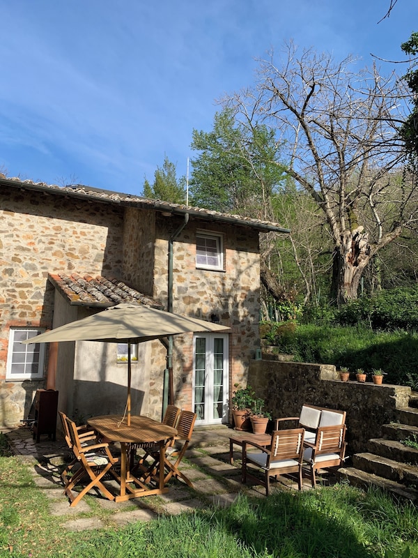 Detached House In The Middle Of The Tuscan Chestnut Forest - Monte Amiata